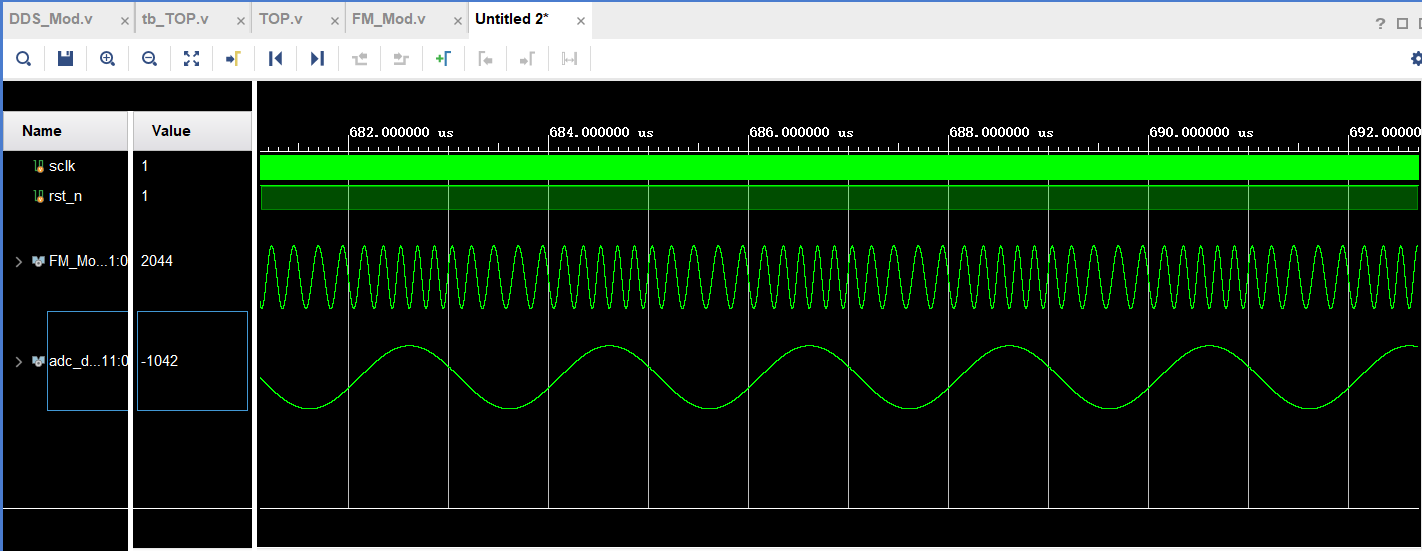 FM调制基带信号 Vivado实现 | T-ATOM
