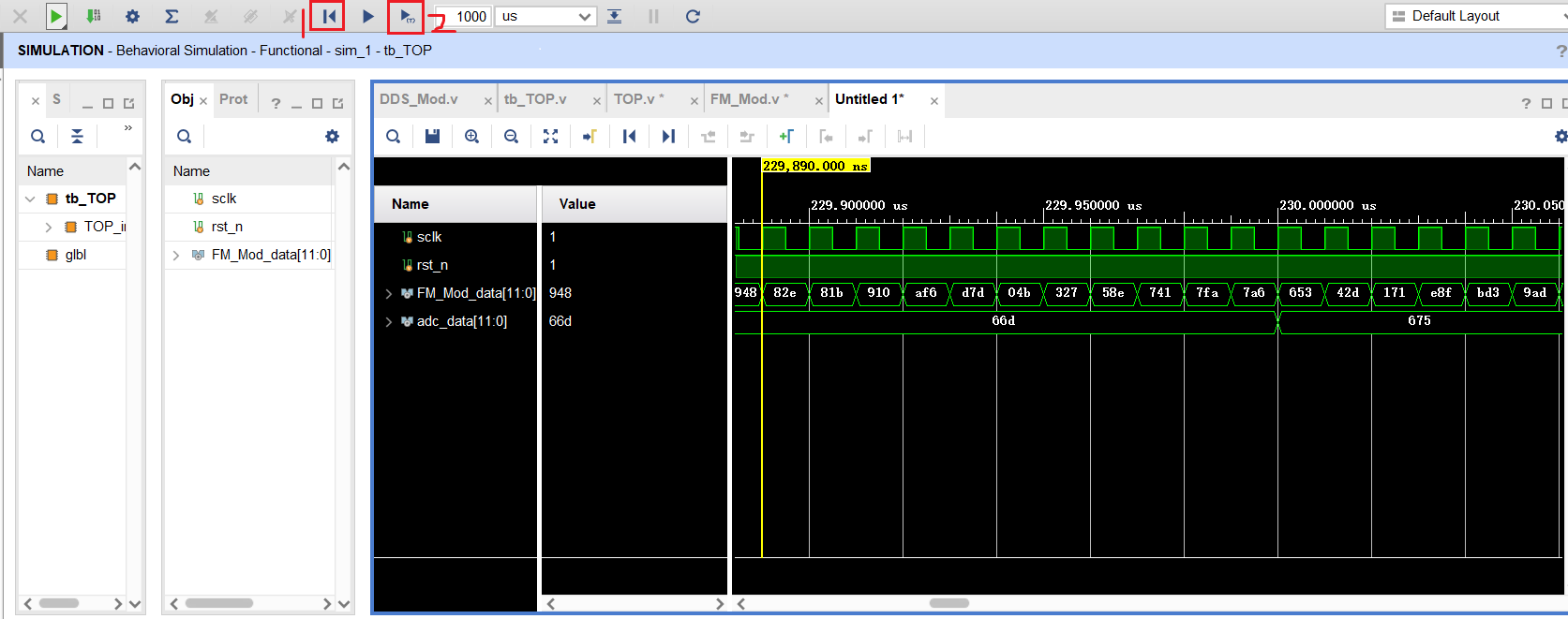 FM调制基带信号 Vivado实现 | T-ATOM